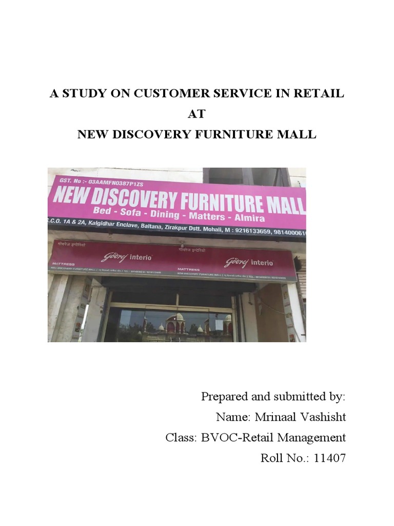 Internship Report | PDF | Retail | E Commerce