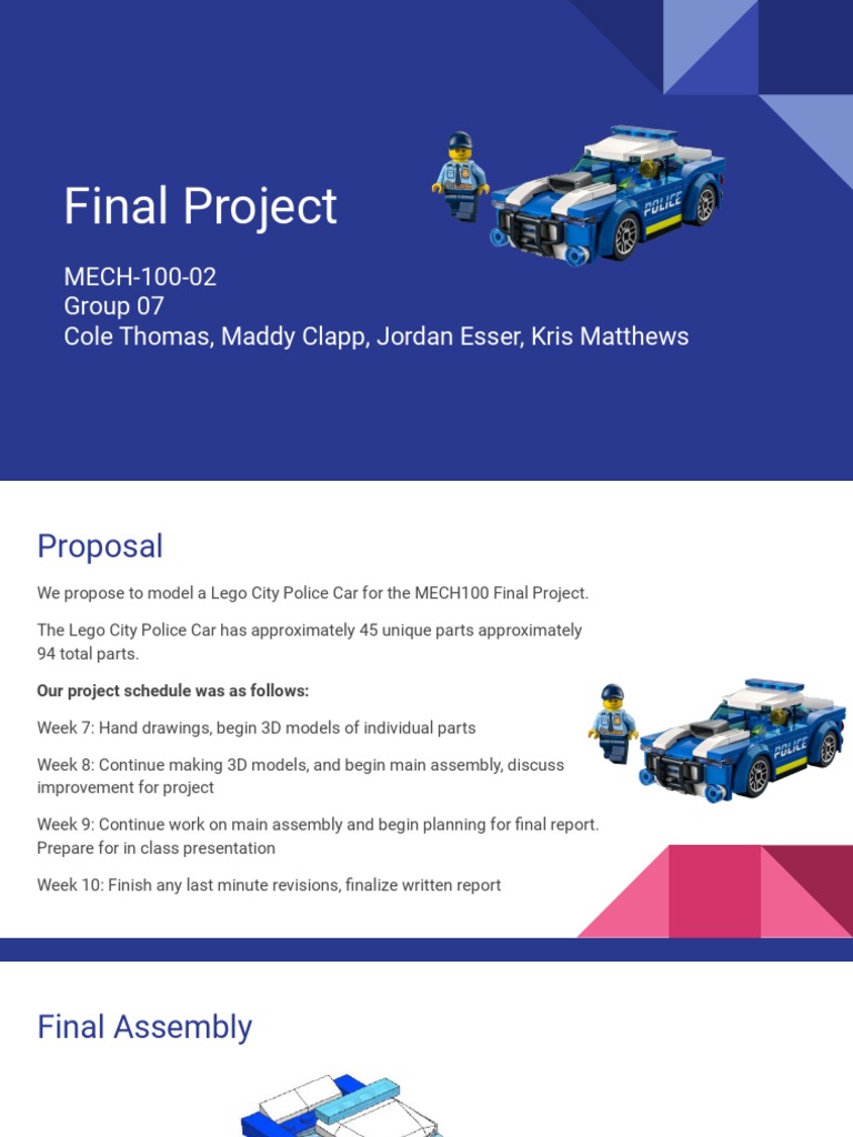 Final Project | PDF | Vehicle Technology | Automotive Industry