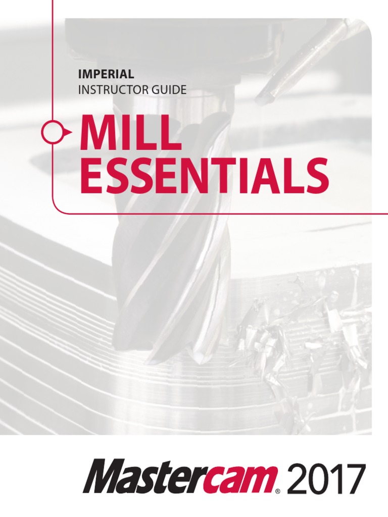 Mastercam 2017 Instructor Guides | PDF | Numerical Control | Microsoft ...