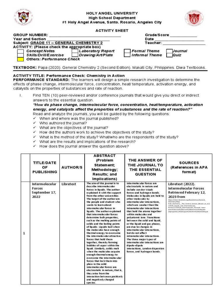Untitled | PDF | Reaction Rate | Intermolecular Force