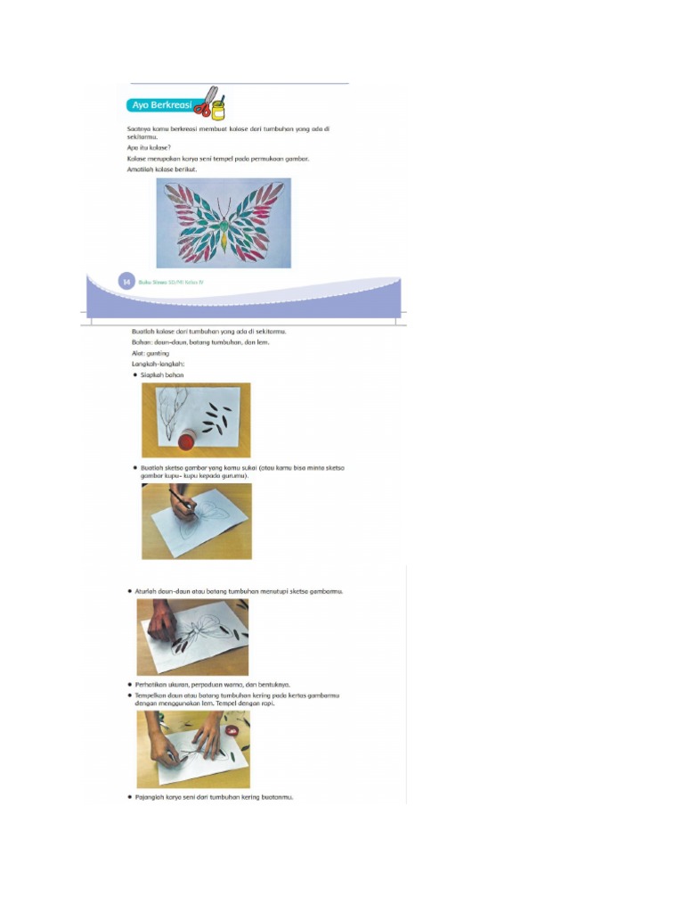 Langkah-Langkah Membuat Kolase | PDF