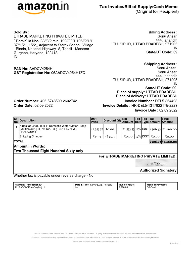 Invoice | PDF | Invoice | Economies