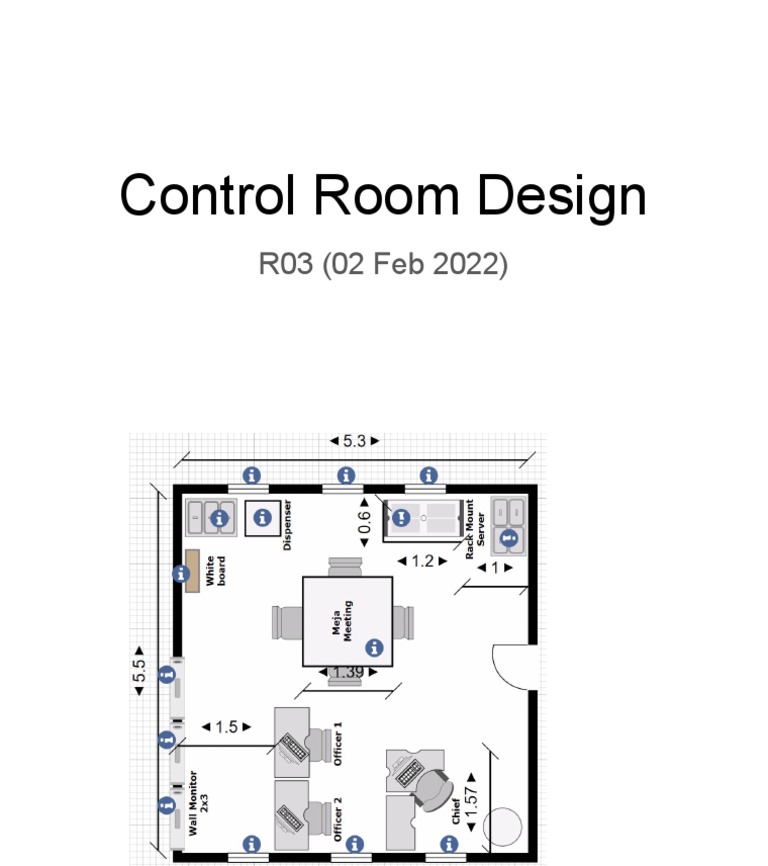 Control Room Design R3 | PDF
