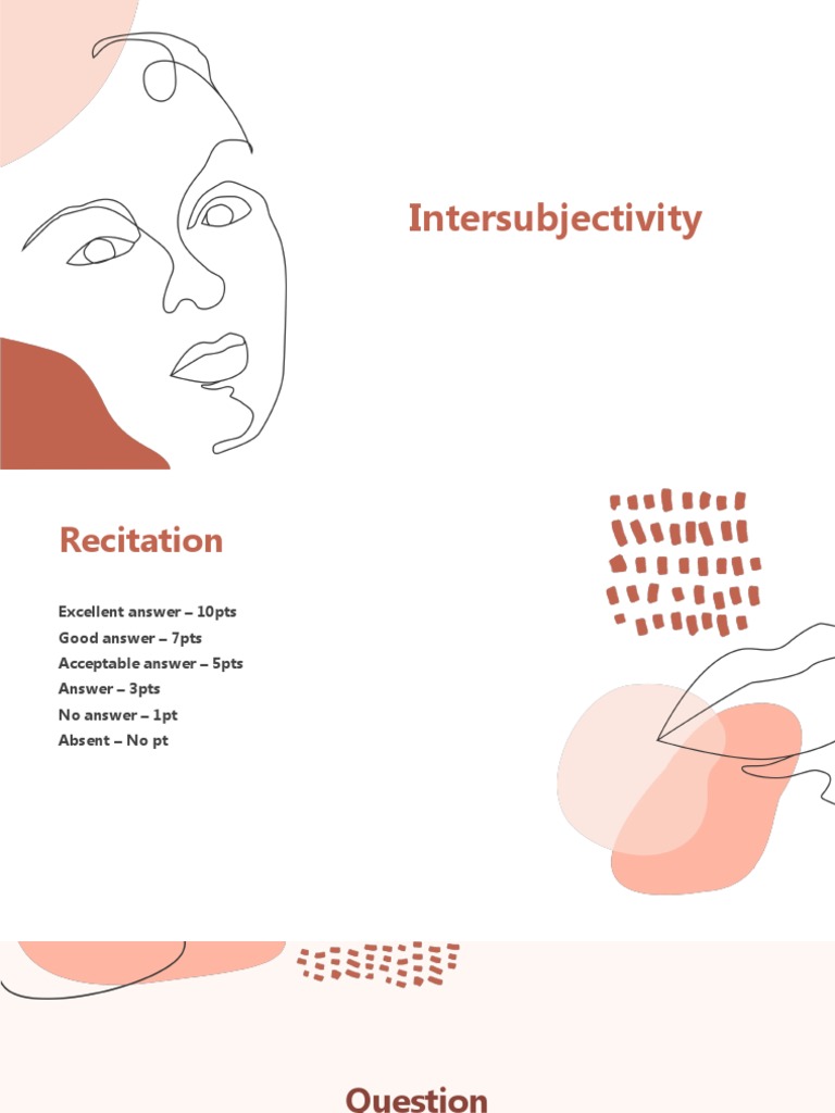 Intersubjectivity | PDF | Disability | Experience