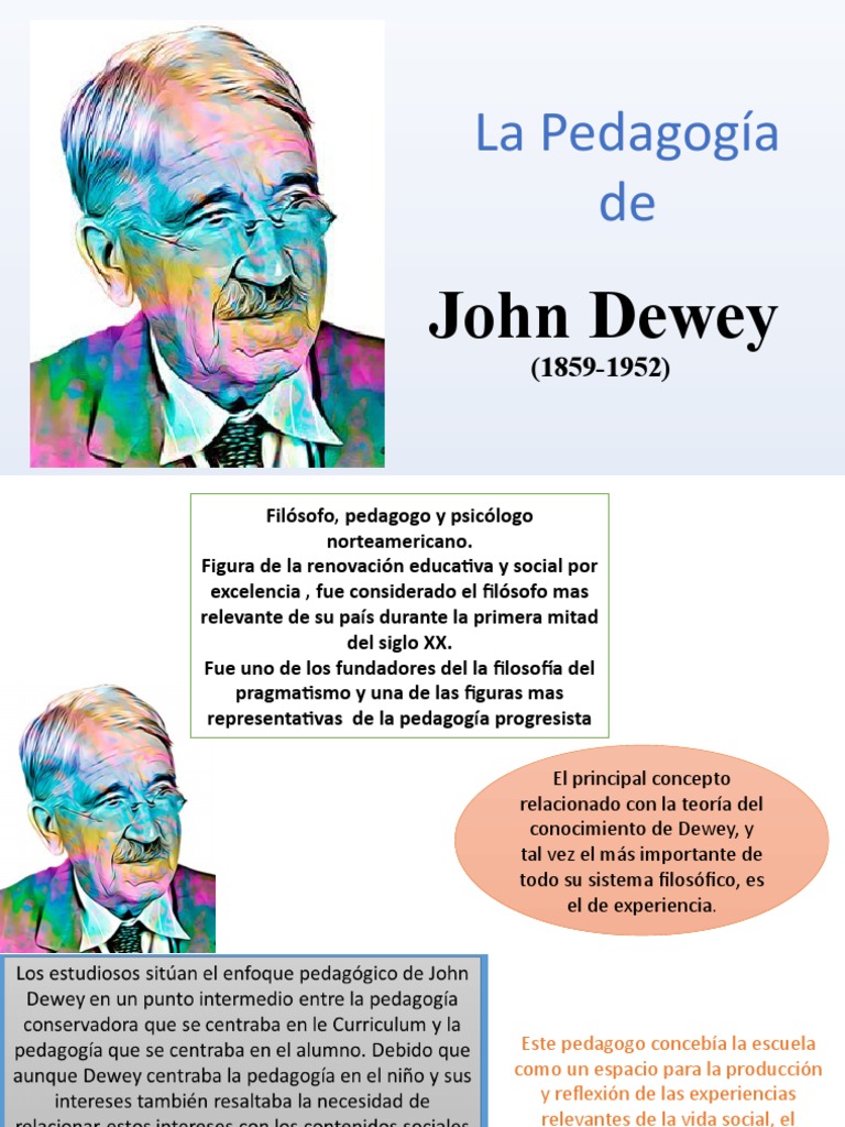 PRESENTACION JD (Autoguardado) | PDF | John Dewey | Experiencia