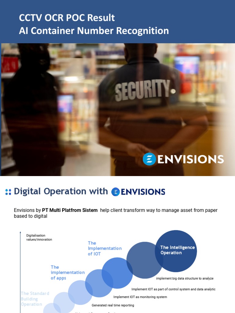 POC CCTV OCR Result - Container Text Recognition - R0 PDF | PDF | Internet Of Things | Automation