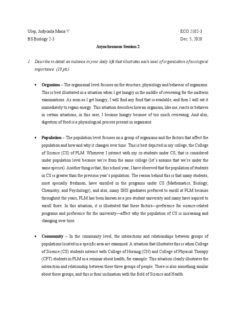 ULEP - Asynchronous Session 2 PDF | PDF