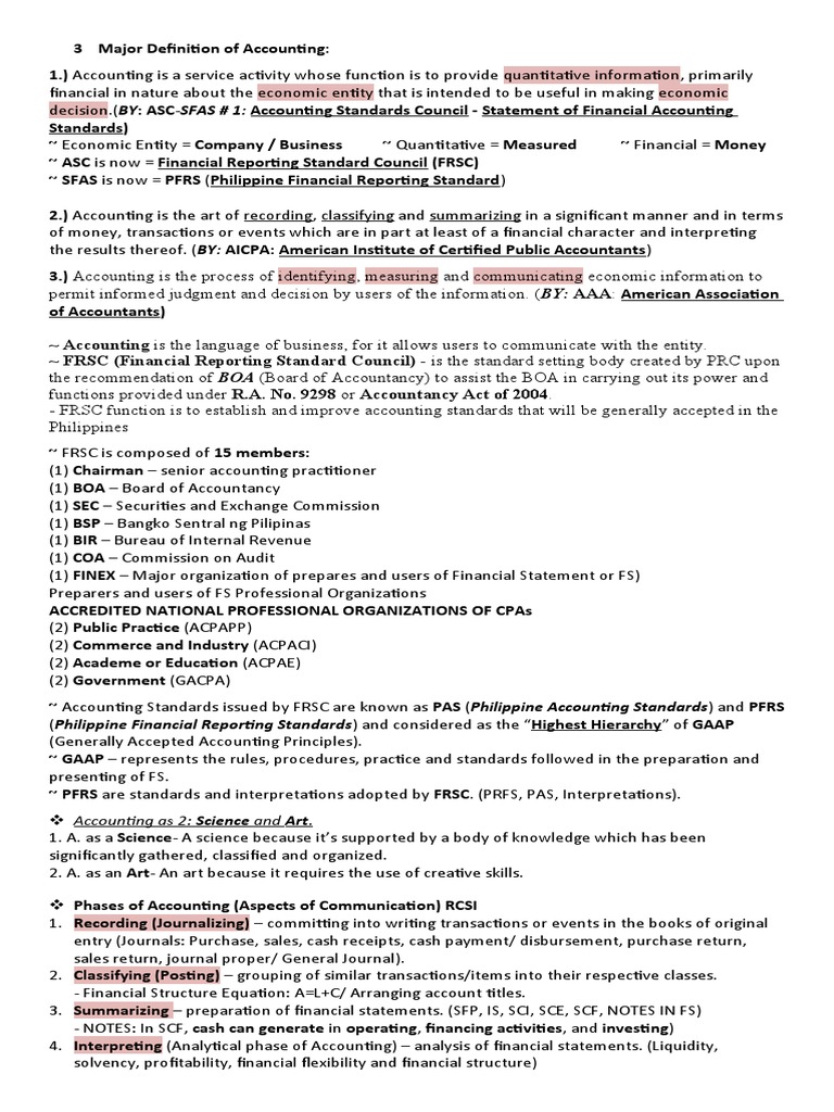Far 1ST Sem All | PDF | Debits And Credits | Accounting