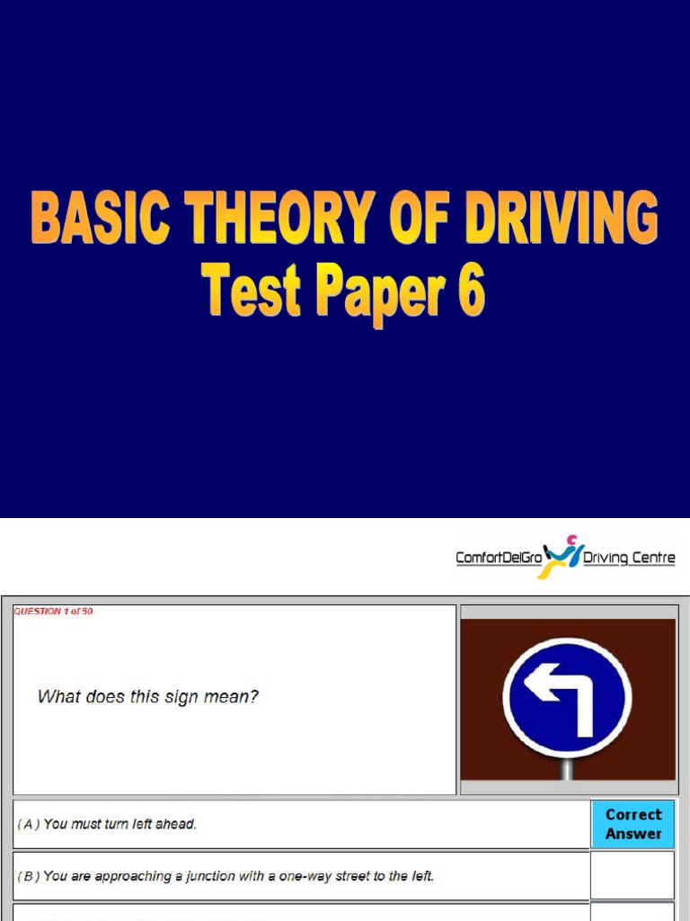 SCDF - BTT Paper 6 (MANUAL) | PDF