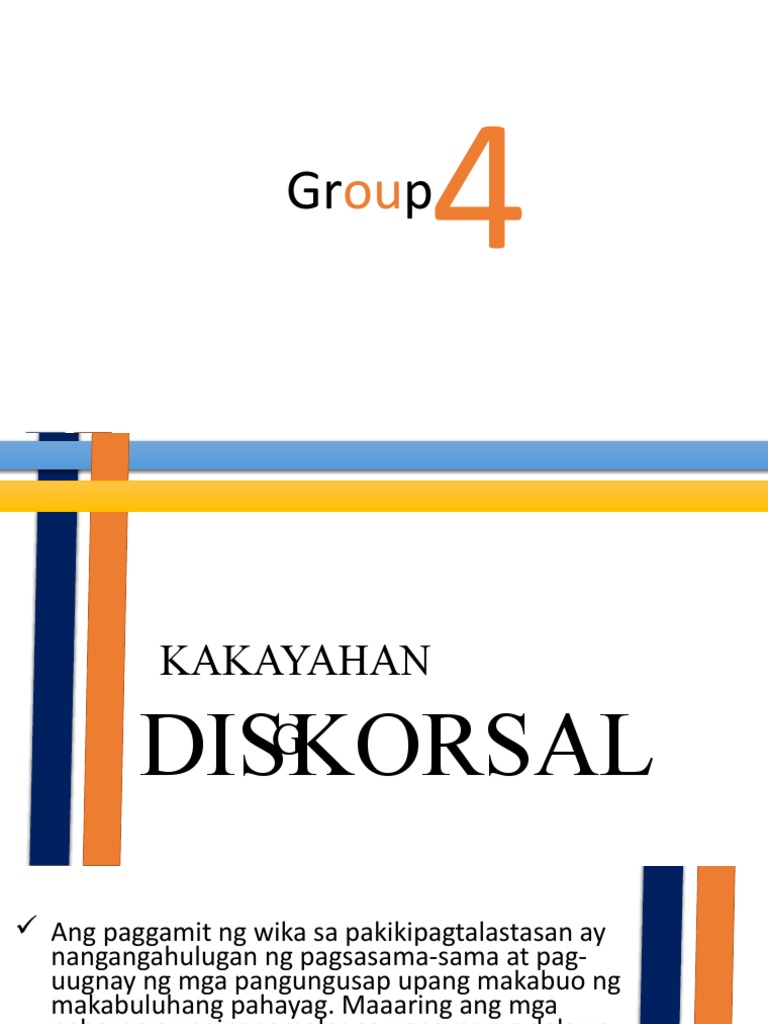 Kakayahang Diskorsal | PDF