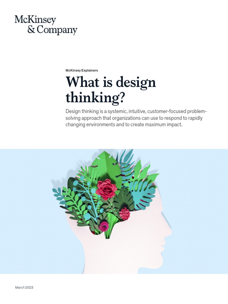 What Is Design Thinking | PDF | Design Thinking | Sustainability