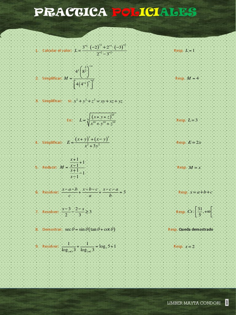 Ejercicios POLICIALES MAT | PDF | Ajedrez