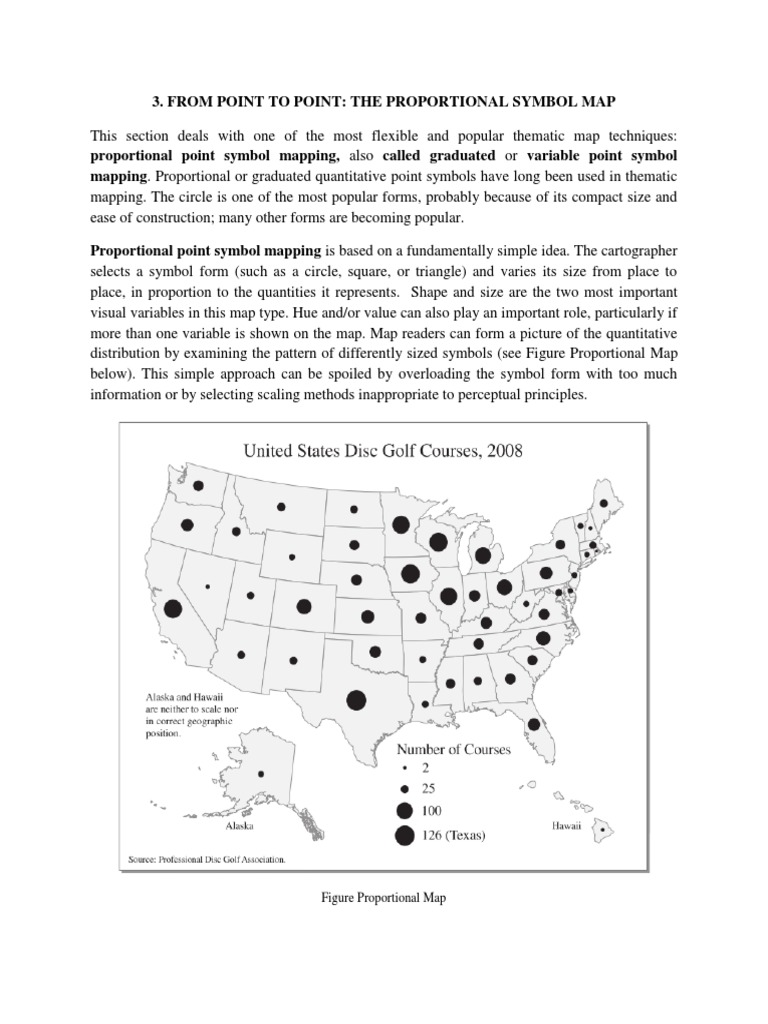 Quantative Mapping - (C) FROM POINT TO POINT - THE PROPORTIONAL SYMBOL ...