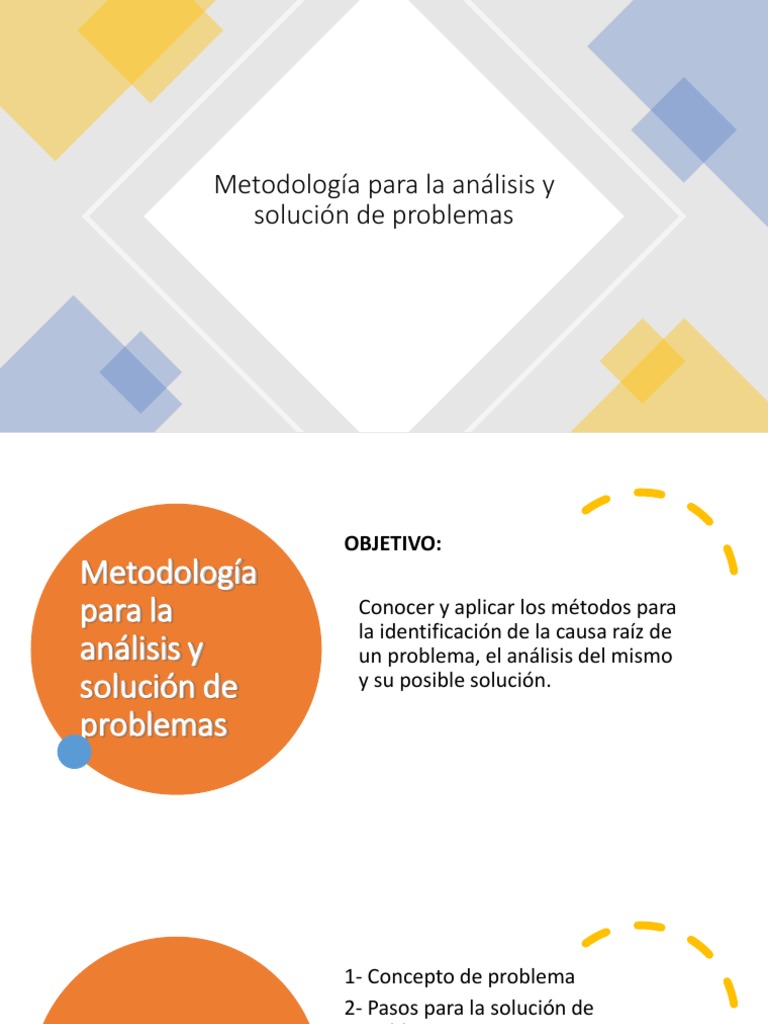 Metodología para Solución de Problemas | PDF | Calidad (comercial ...