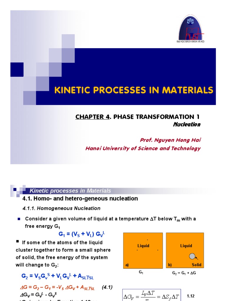 Chapter 4 Nucleation Download Free Pdf Nucleation Dislocation