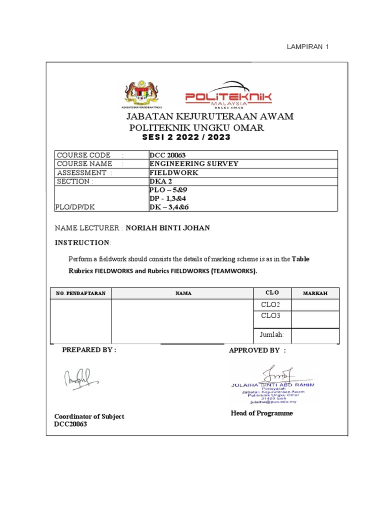 DCC20063 NOG FIELDWORK 1d Latest | PDF | Engineering | Cognition