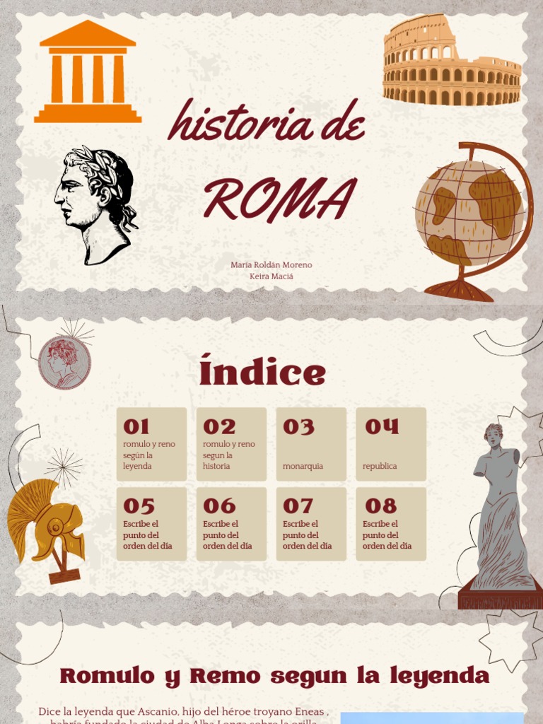 Historia de ROMA | PDF | Roma antigua | Republica Romana