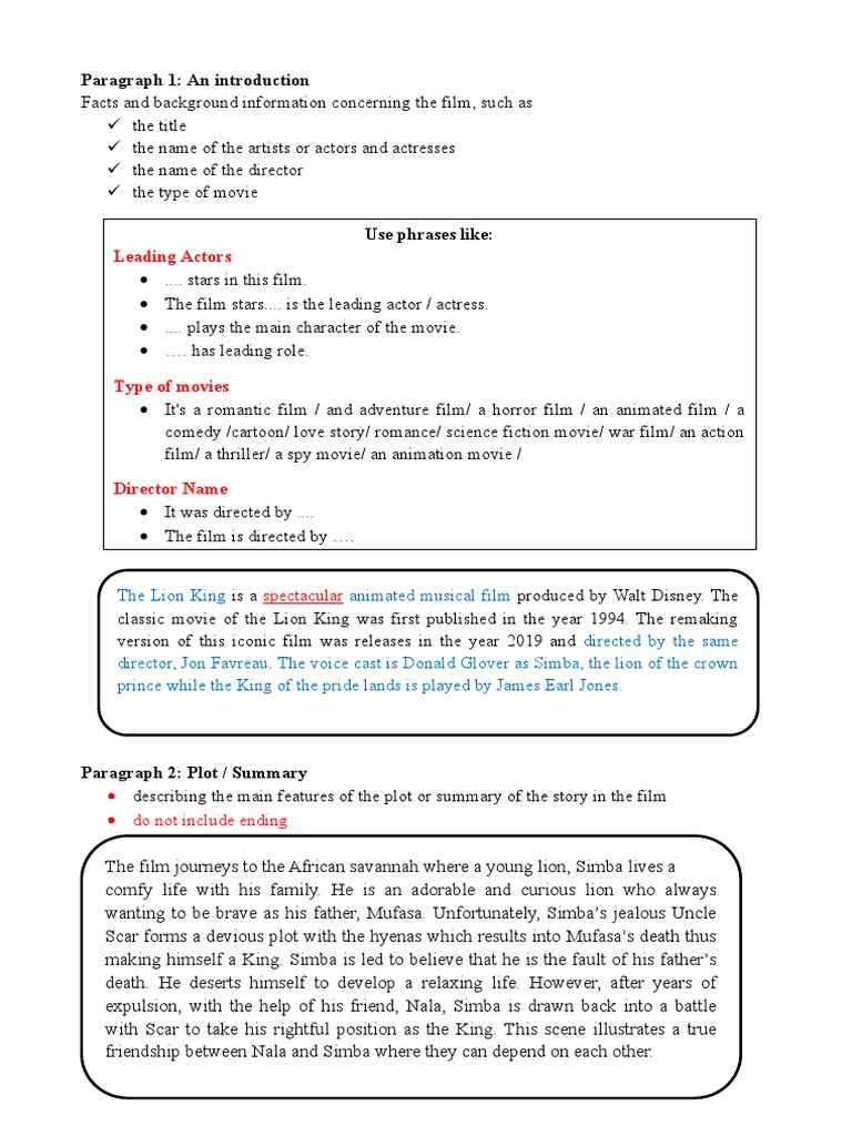 Language of FilmReview | PDF