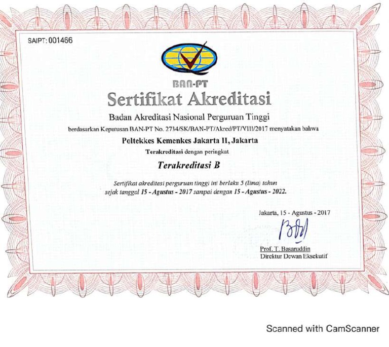 Sertifikat Akre Kampus | PDF