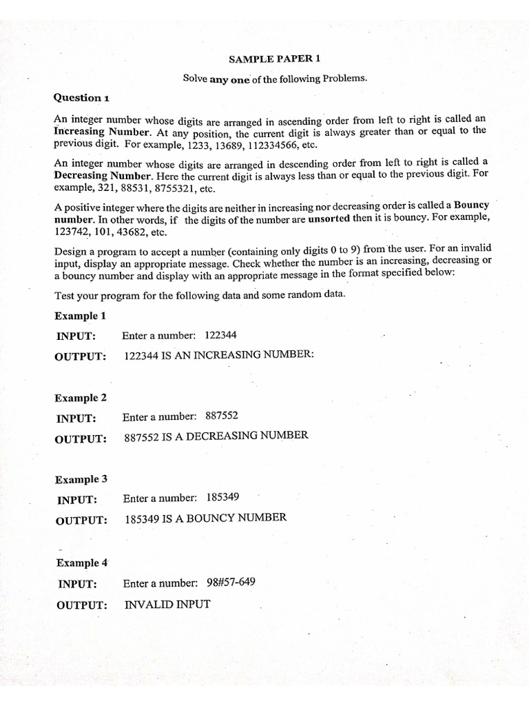 ISC Samlpe Programs PDF | PDF