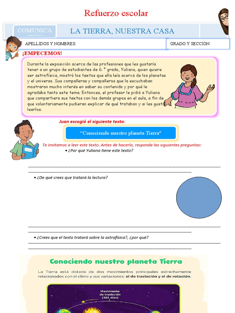 Conociendo Nuestro Planeta Tierra | PDF | Tierra | Atmósfera