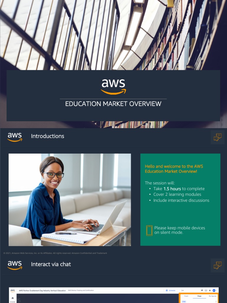 AWS Enablement Day 2023 EDU Vertical | PDF | Cloud Computing | Amazon Web Services