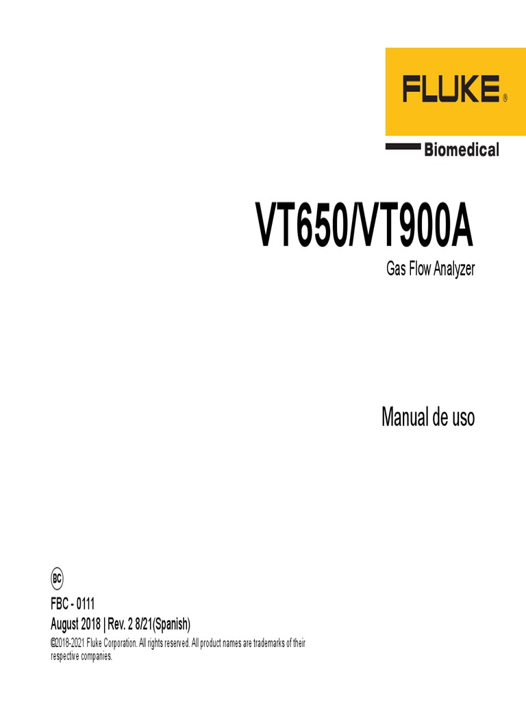 VT650 - VT900A. Manual de Uso | PDF | Sistema respiratorio | Presión