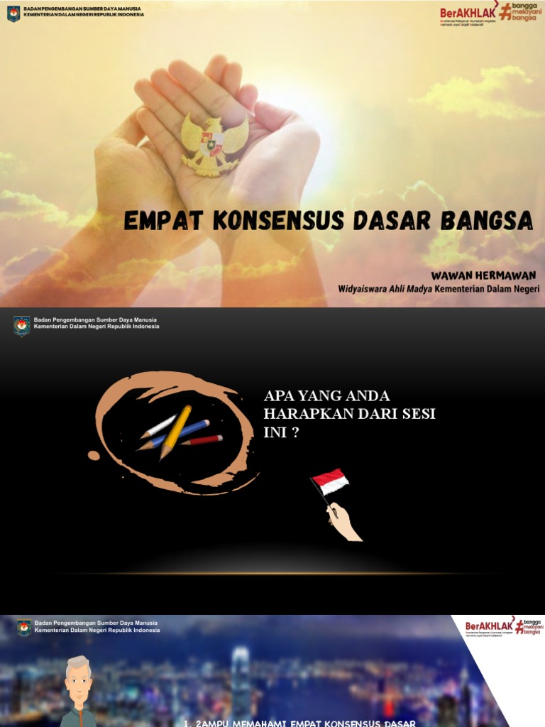 EMPAT KONSENSUS DASAR BANGSA BY WAWAN-compressed PDF | PDF