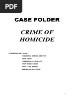 Murder Case Folder: Cebu Incident | PDF | Affidavit | Prosecutor