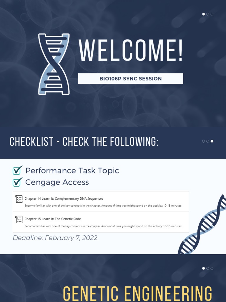 Module 2 - Genetic Engineering 1 | PDF | Genetically Modified Organism ...