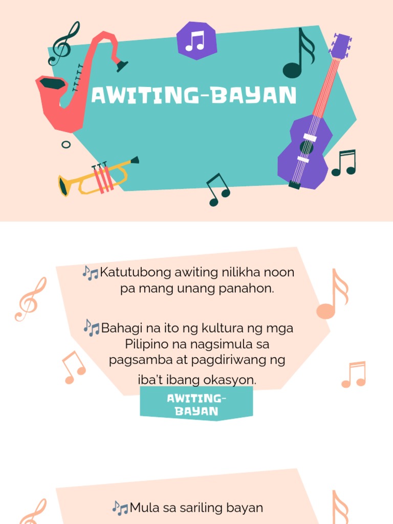 Awiting-Bayan at Bulong | PDF