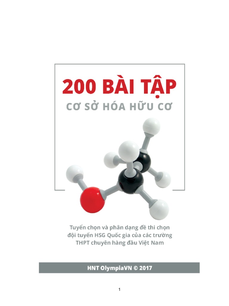 HC4 200 bài cơ sở hóa học hữu cơ | PDF