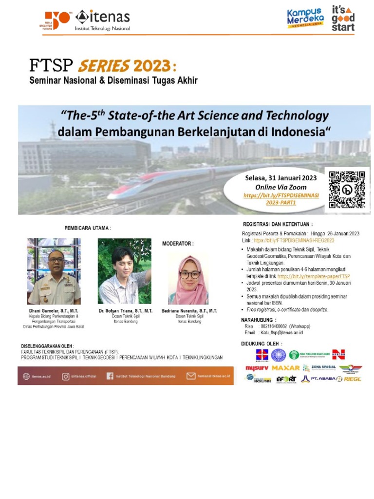 Seminar Nasional FTSP 2023 | PDF