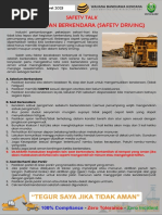 Materi Safety Talk P2H | PDF | Bisnis