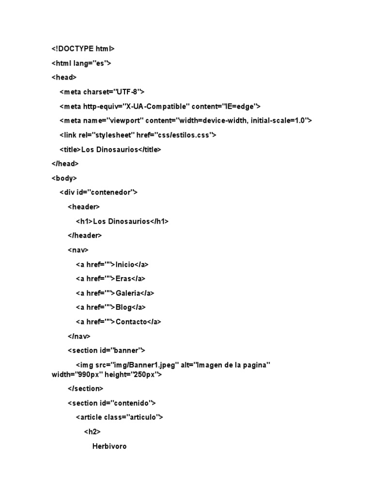DOCTYPE HTML | PDF