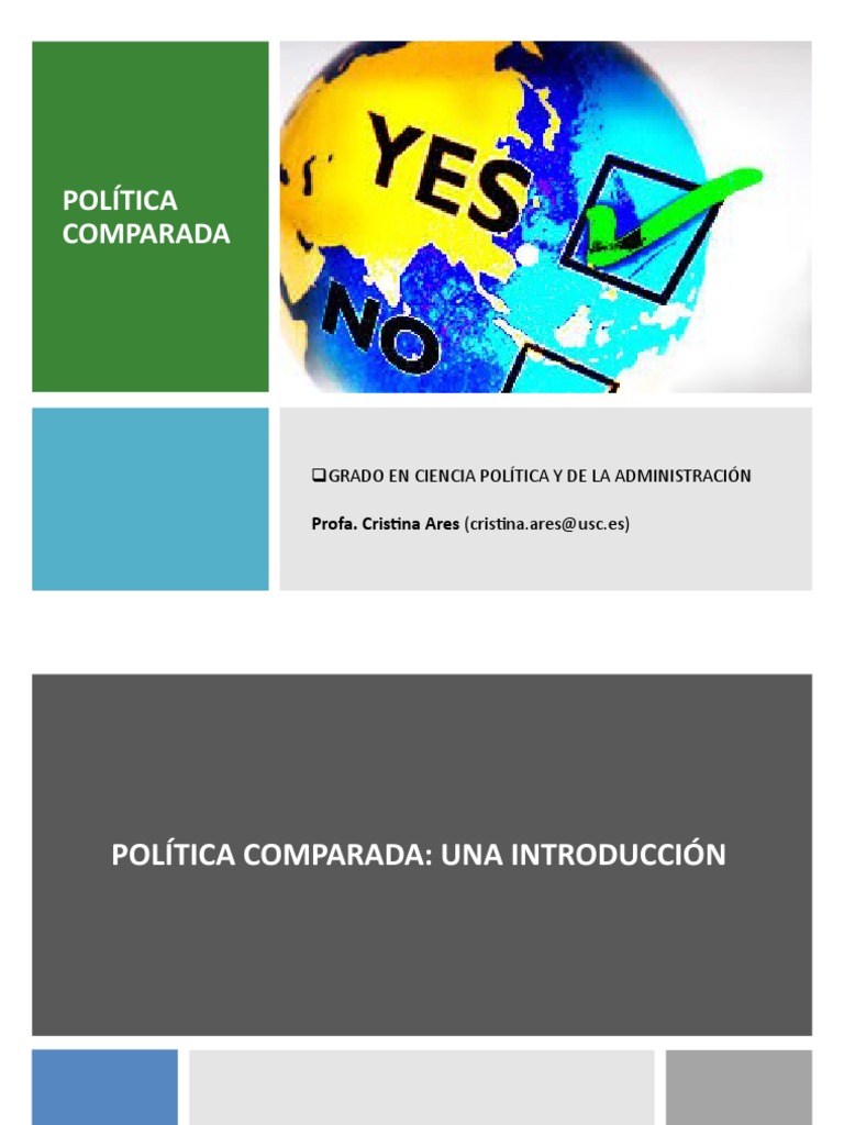 Polcomp Introducciã"n | PDF | Institución | Gobierno