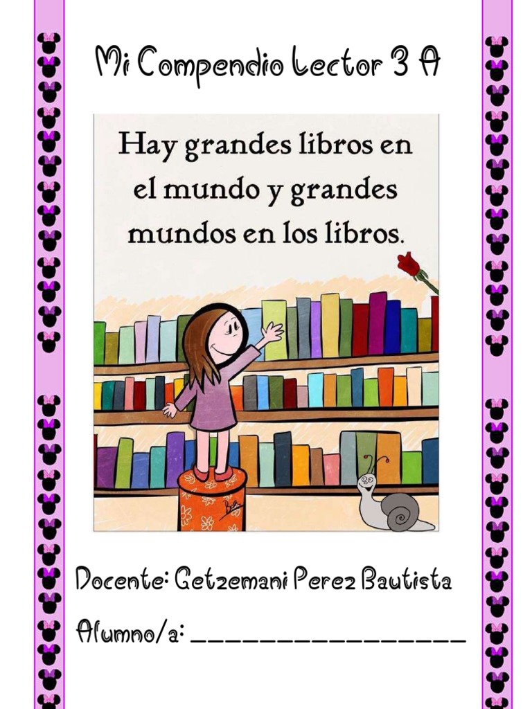 Compendio Lector 3°A | PDF | Escritura | Lingüística