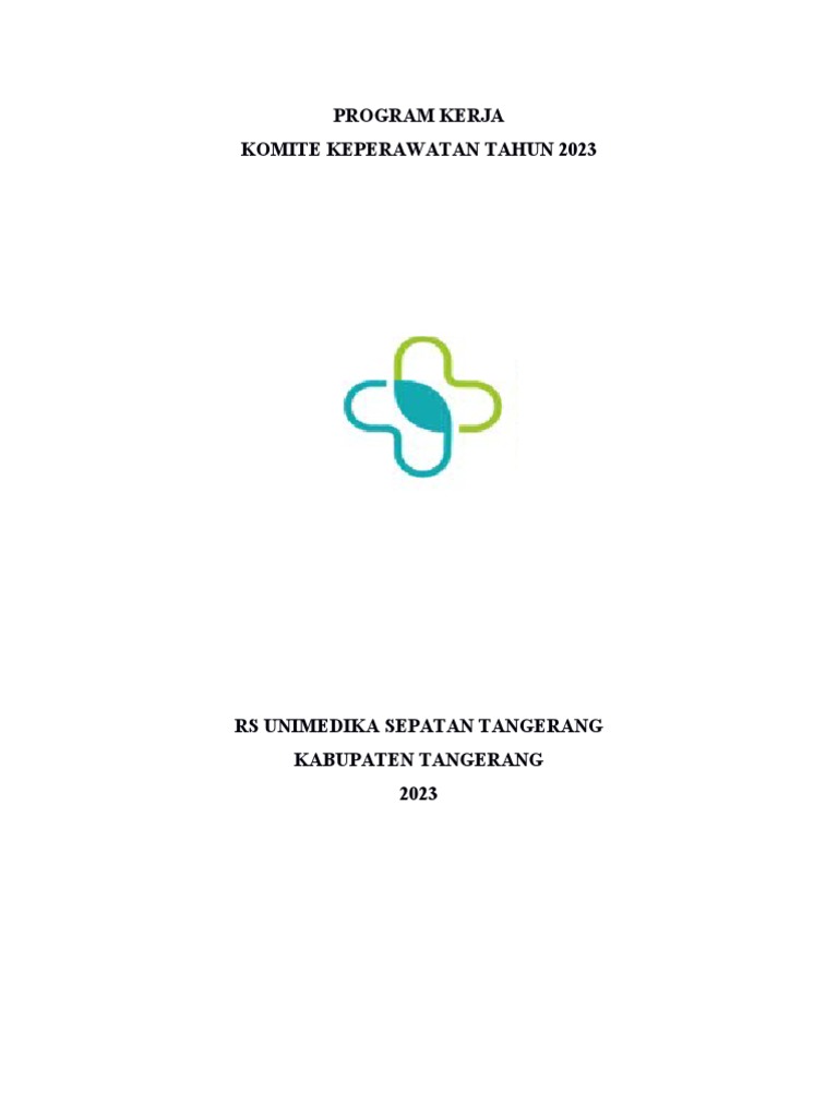 Cover Program Kerja Komite | PDF