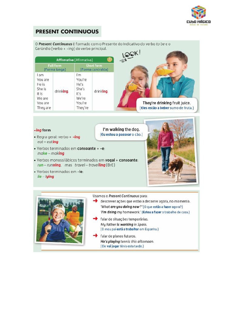 Present Simple - Present Continuous - Adverbs of Frequency | PDF