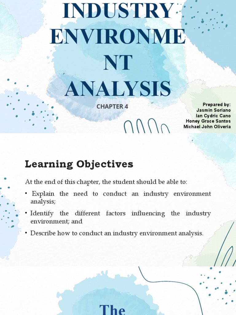 Industry Environment Analysis Overview | PDF | Competition | Economic Growth