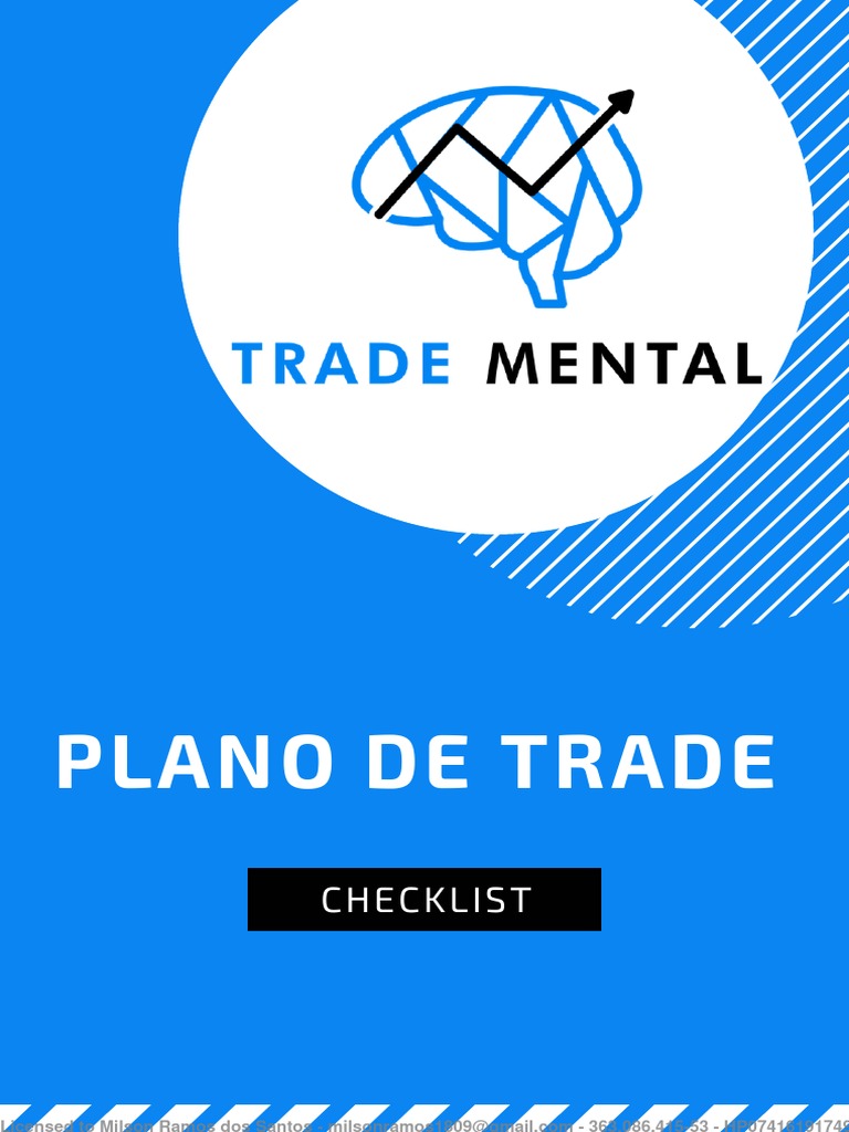 Checklist Plano de Trade | PDF | Mercado (economia)