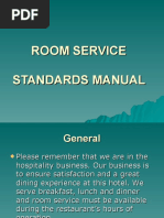 IRD Training - in Room Dining | PDF | Foods | Restaurants