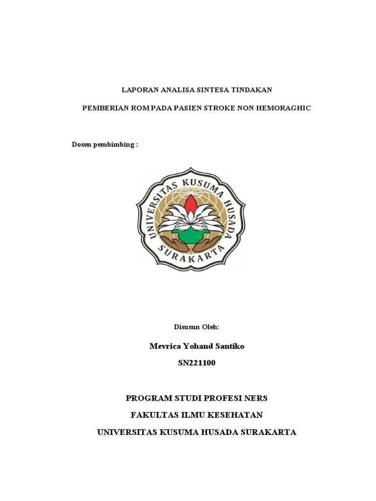 Ansin Rom Stroke | PDF