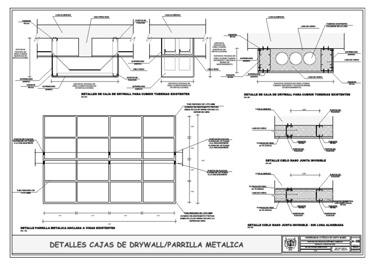 instalación de Driwall | PDF | Materiales de construcción