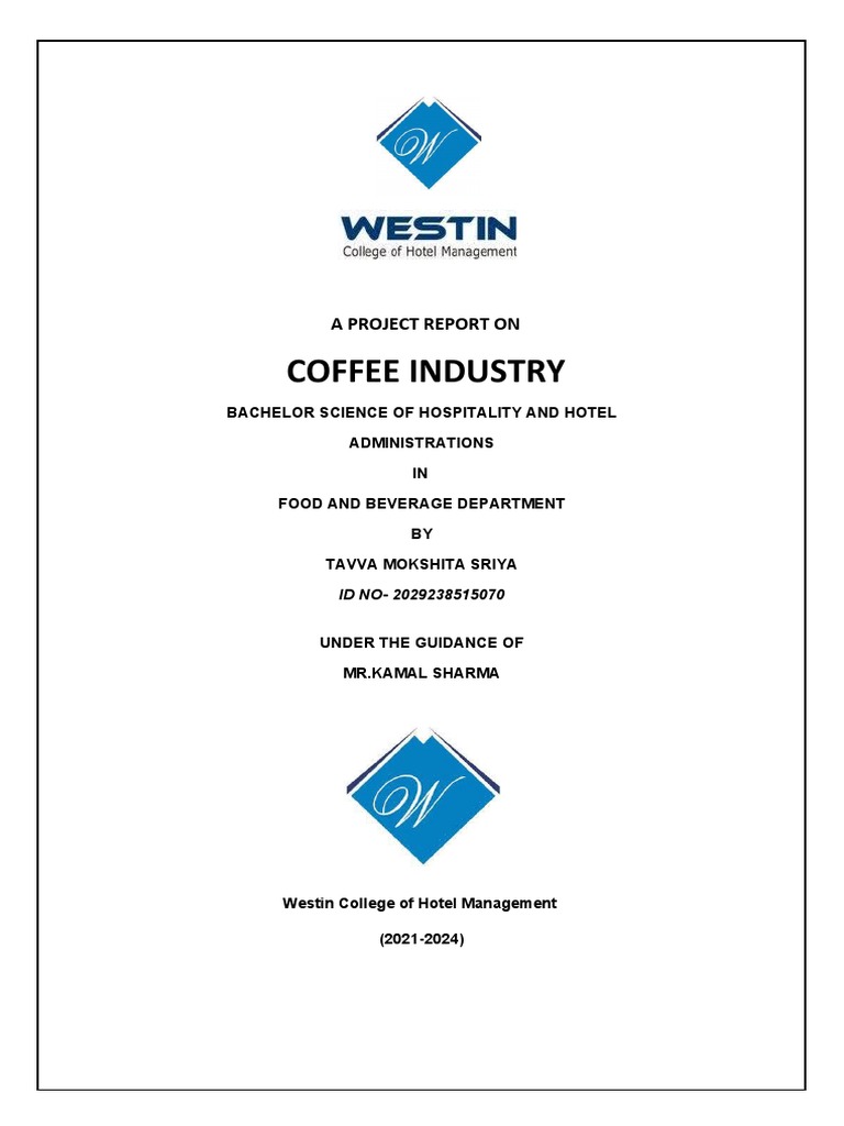 Project | PDF | Coffee | Agriculture
