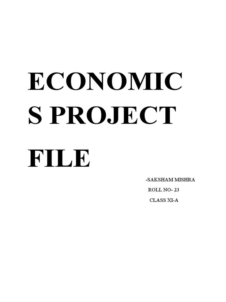 Economics Project | PDF | Demand | Prices