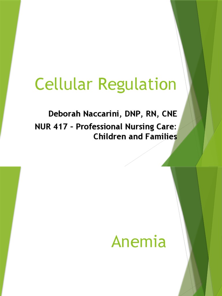 Celluar and Neural Regulation Student | PDF | Anemia | Leukemia