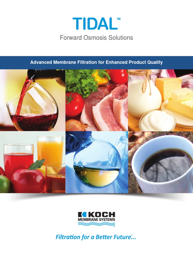 Tidal Forward Osmosis Brochure | PDF