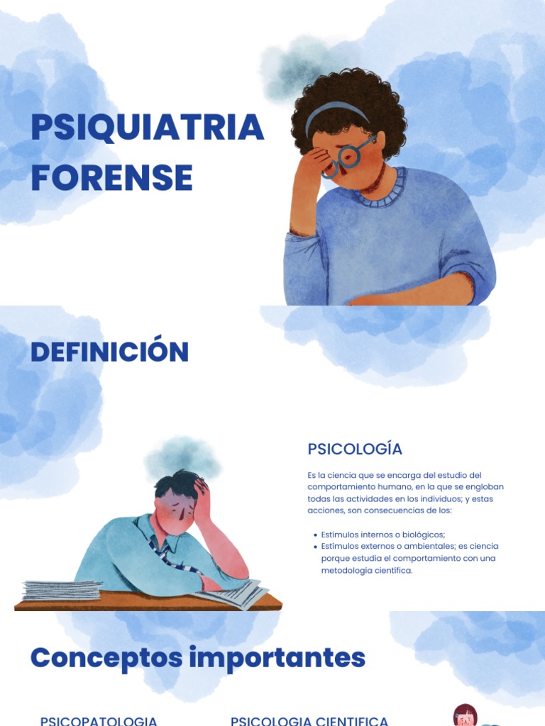 Psiquiatría Forense y Psicología Criminal | PDF | Psicosis ...