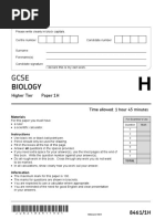 OCR (A) A Level Biology Specification Checklist | PDF | Genetics ...